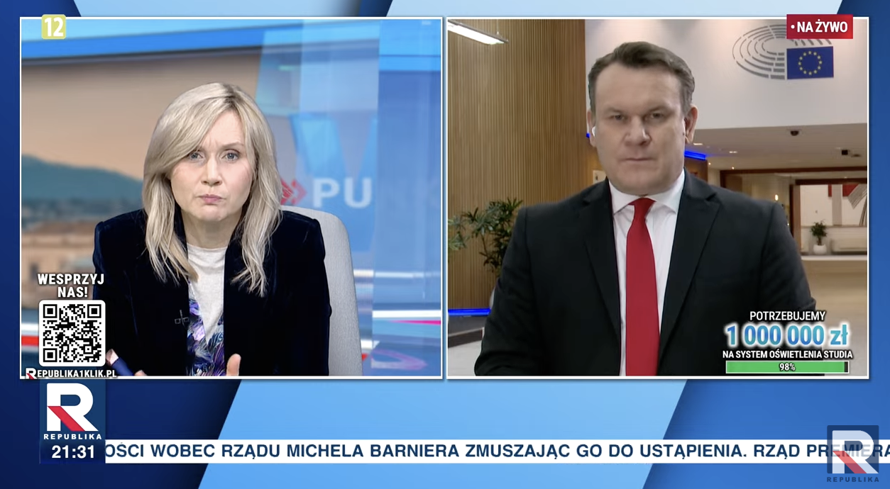 Tarczyński: rząd robi wszystko co chce UE